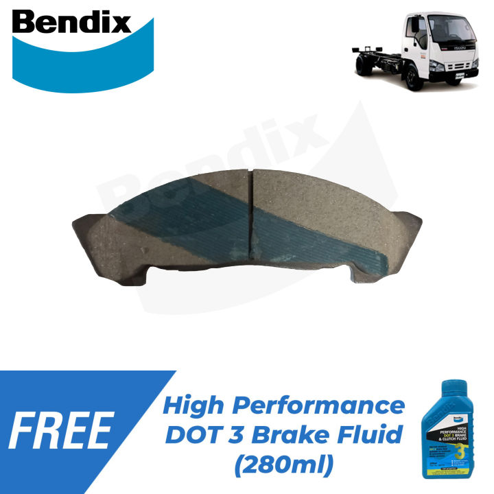 Bendix Brake Pads GCT DB2316 Front Set for Isuzu NHS69, NKR63, NKR66 ...