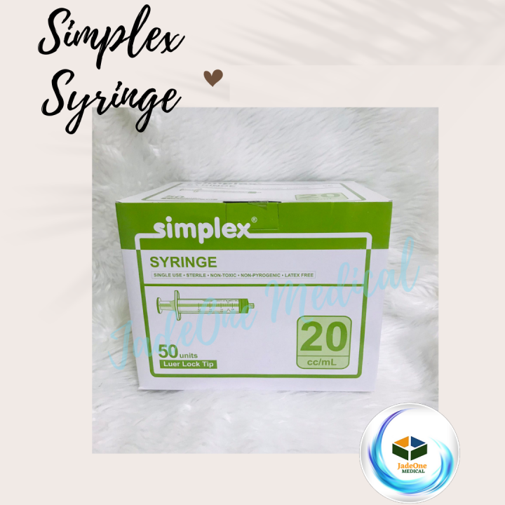 Simplex Syringe ( Luer Lock ) | Lazada PH
