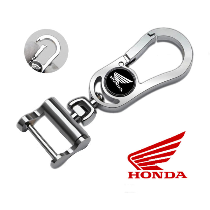【Ready Stock】Alloy Metal Logo Motorcycle Keychain Car keychain for ...