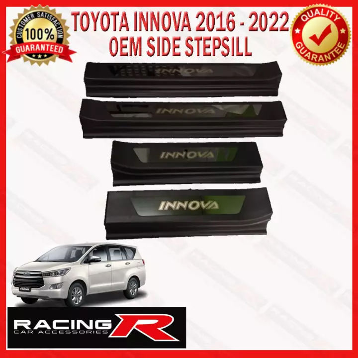 Toyota Innova 2016 to 2024 OEM Side StepSill / Step sill In and Out ...