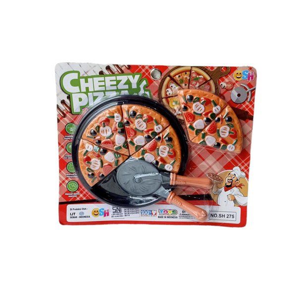 [BISA COD] EBI - Mainan Pizza Potong Set Pizza Play Set Pizza Italia ...