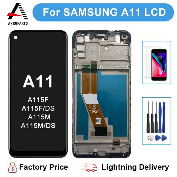 ที่มีคุณภาพสูงสำหรับ S Amsung G Alaxy A11จอแสดงผล LCD Touch Screen ...