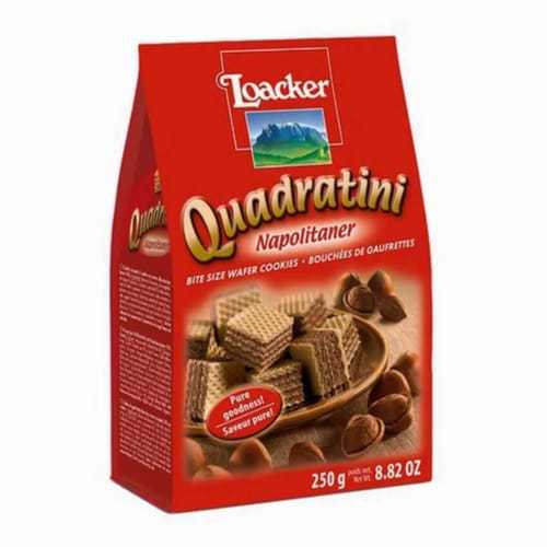 Loacker Quadratini Napolitaner Wafer Cookies (250g) | Lazada PH
