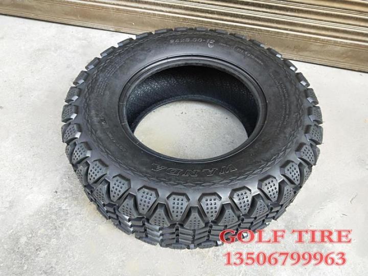 Atv kart 12 inch road tire 24x8-12 Golf electric cart tire 24x8.00-12 ...