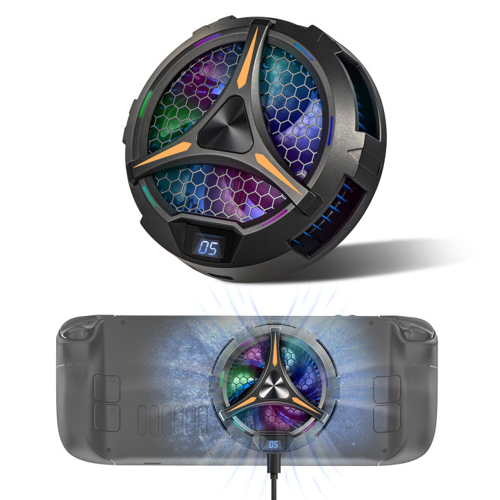 For Rog Ally Gaming Console Semiconductor Cooler Cooling Magnetic Heat ...