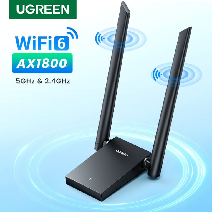 UGREEN AC1900 USB WiFi Adapter with Amplifier 5G 2.4G Dual Band USB 3.0 ...