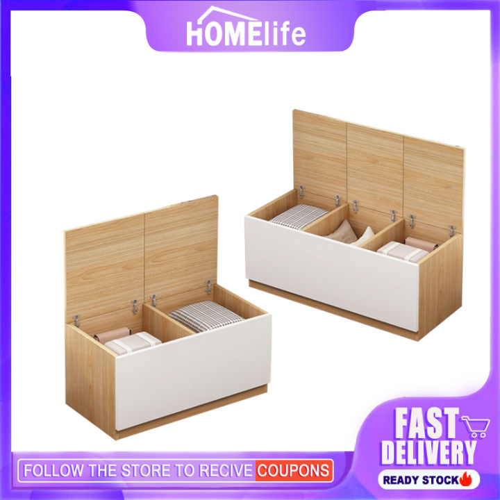 Homelife Bay Window Cabinet Large Capacity Bookcase Multipurpose Flip ...