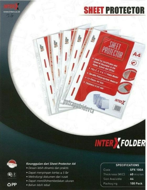 SHEET PROTECTOR A4 | Lazada Indonesia