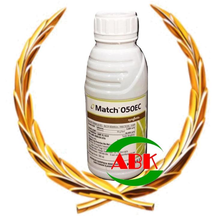 [OFFICIAL SELLER] SYNGENTA MATCH 500ML KAWALAN SERANGGA 100% ORIGINAL ...