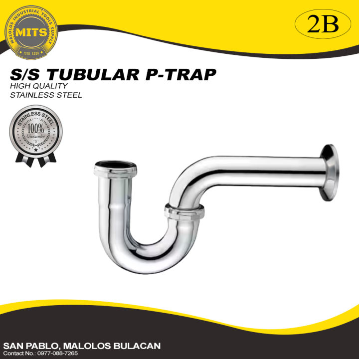 2B STAINLESS P-TRAP | Lazada PH