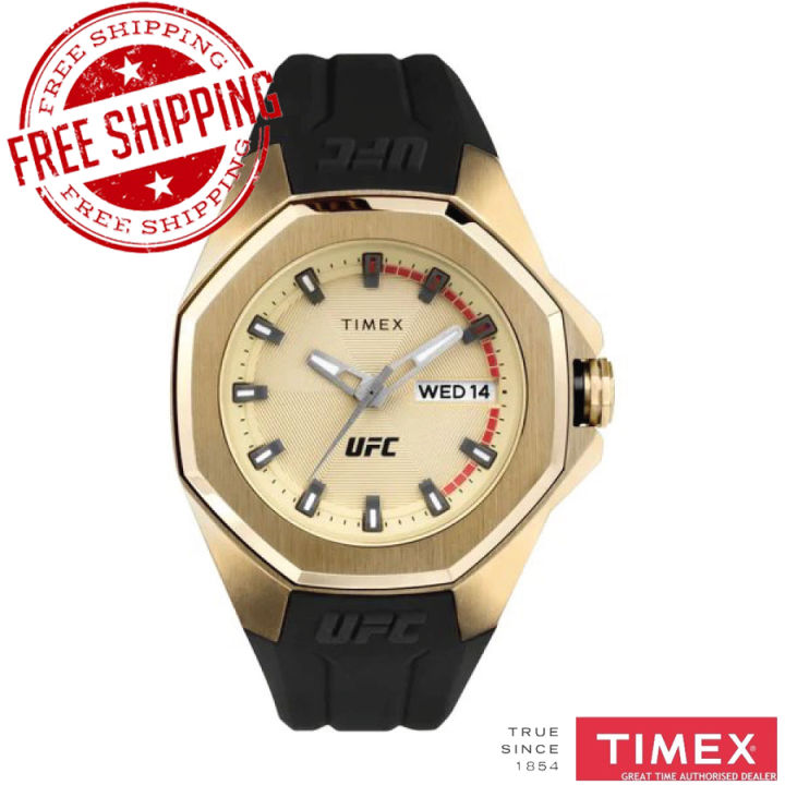 Timex TMTW2V57100X6 Men's Ufc Pro Silicone Watch | Lazada