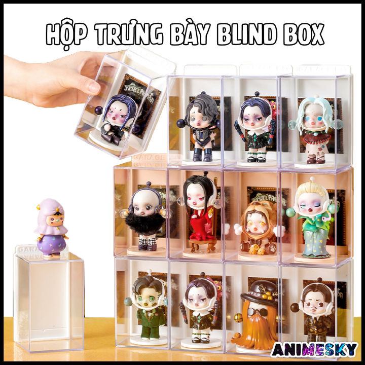 [Có sẵn] Hộp Trưng bày Mô Hình Blind Box bằng mica trong suốt chống bụi ...