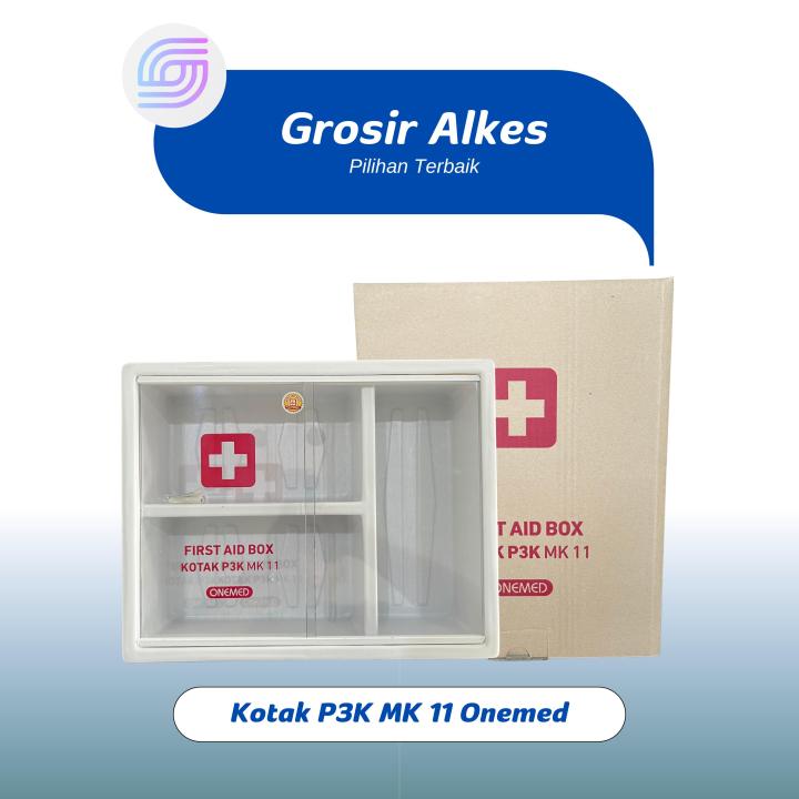 ONEMED - Kotak P3K Dinding MK 11 | Tempat Penyimpanan Obat | Lazada Indonesia