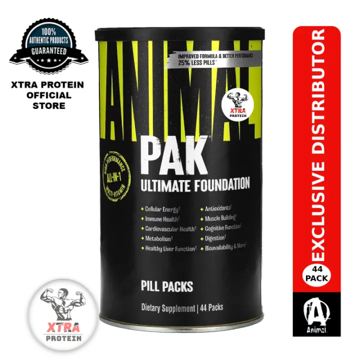 Animal Pak (44 Packs) Capsules NEW 8 Pill Singapore Exclusive ...