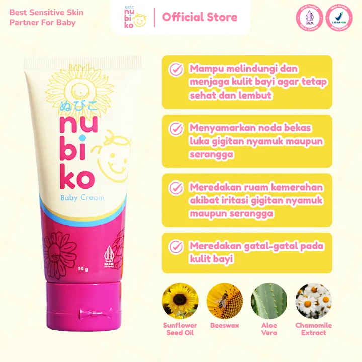 [UDIN PIK] Nubiko Skincare Cream Anak | Spesialis Bekas Luka | Krim ...