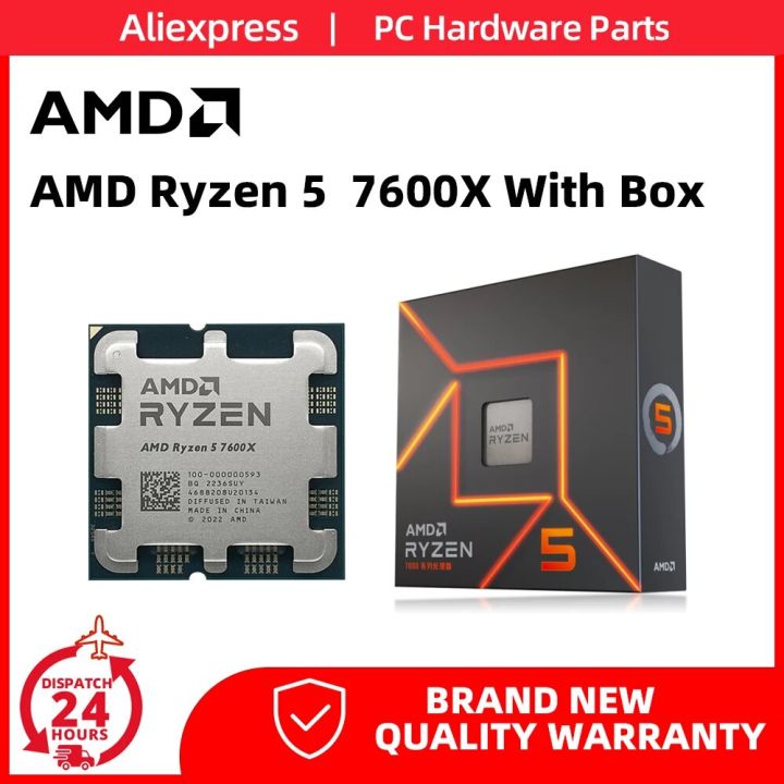 COD -AMD Ryzen 5 7600X CPU 6-Core 12-thread Desktop Computer Ryzen 5 ...