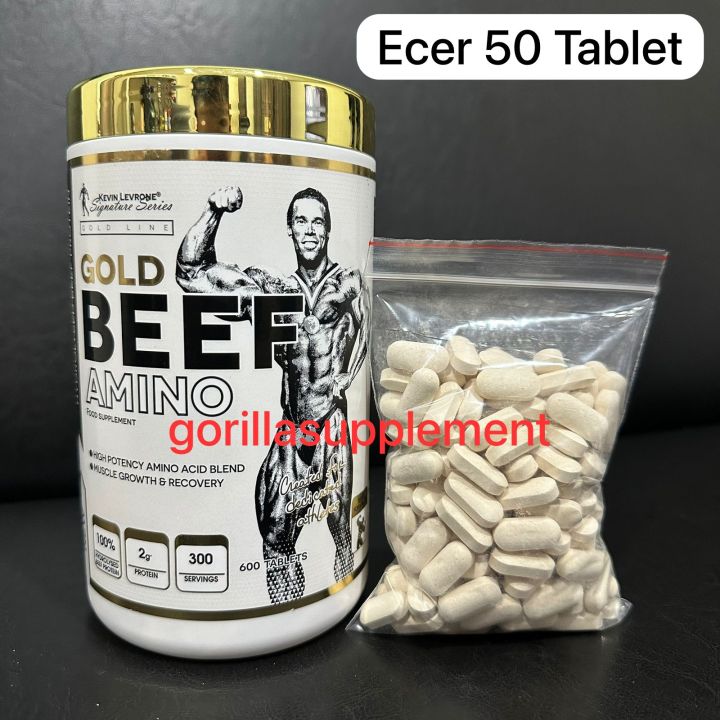 Kevin Levrone Gold Beef Amino 50 Tablet Repack | Lazada Indonesia