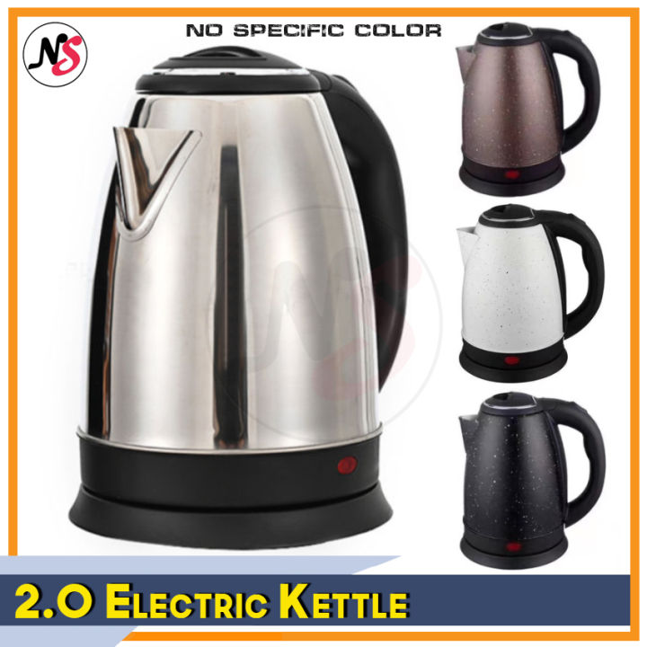 2.0L Electric Kettle 1500W 220-240V Stainless Steel Cordless Electric ...