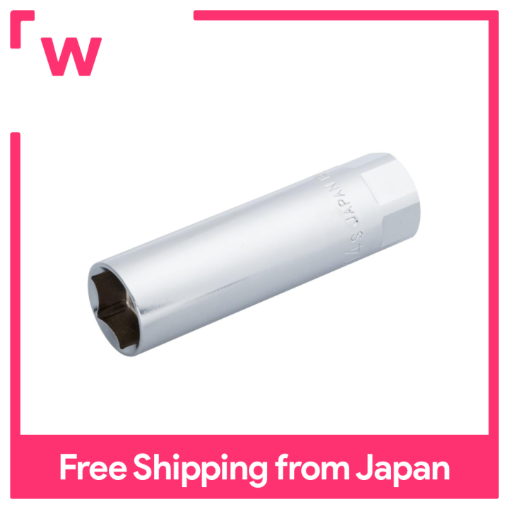 TONE Plug socket (hexagonal with magnet) 3P-14S Insert angle 9.5mm (3/8 ...