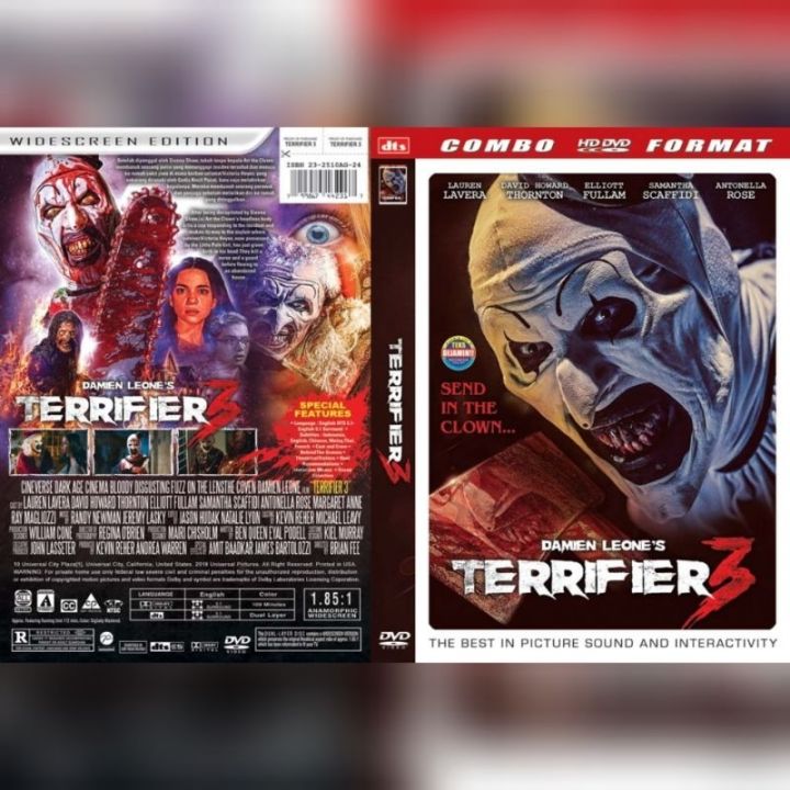 Kaset Film Horror TERRIFIER 3 - 2024 - HD | Lazada Indonesia