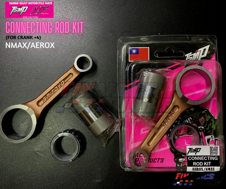 CONNECTING ROD KIT FOR CRANK +2 +4 YAMAHA AEROX155 NMAX155 TSMP WF TRF ...