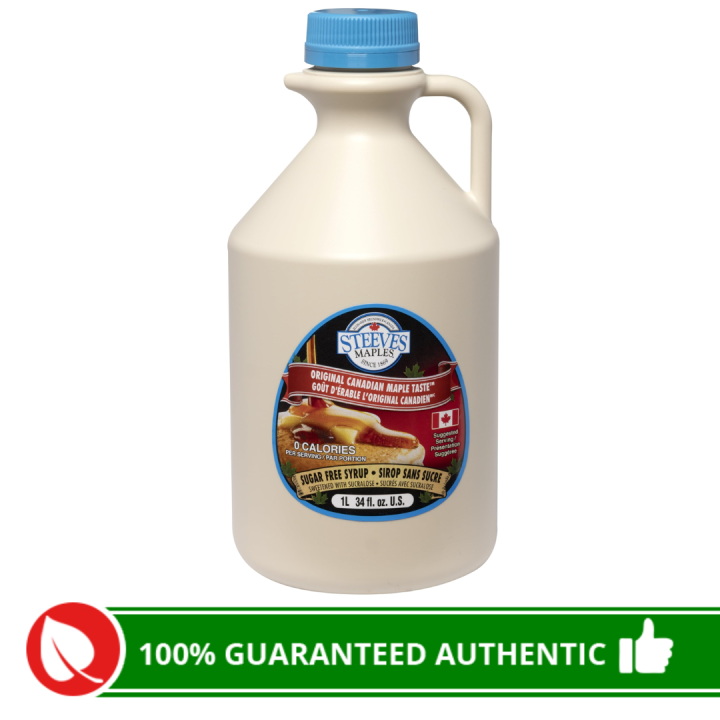 Steeves Maples Sugar Free Syrup Maple 1L | Lazada PH