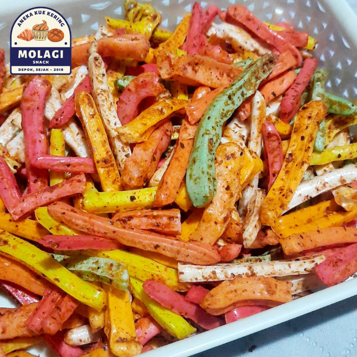 Kerupuk SEBLAK BETON Pedas 250 Gram / Krupuk Seblak Beton - Molagi ...