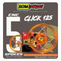 BOM RANGSIT Mags Bom X Mags Star LYNX 5 Spoke Mags For Click/MIO/NMAX ...