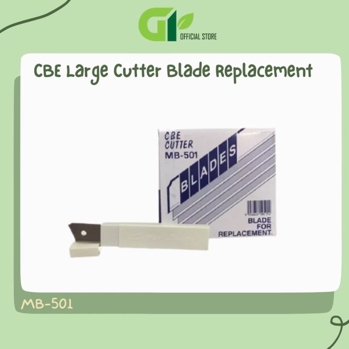 [GY Office] CBE Large Cutter Blade Replacement MB-501 | Lazada