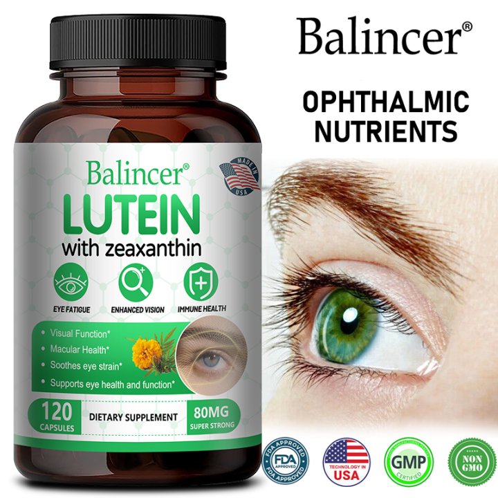 Balincer Eye Vitamin and Mineral Supplement, 80 mg, relieves ...