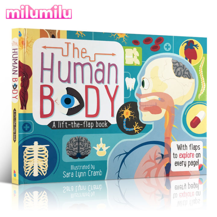 milu Picture Book The Human Body Encyclopedia Popular Science Board ...
