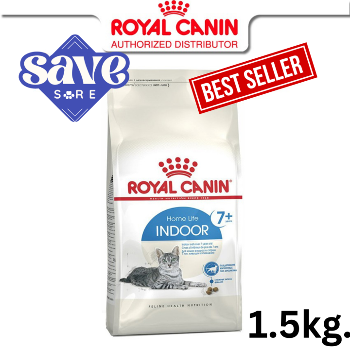 Royal Canin Indoor 7+ 1.5Kg สำหรับ แมว อาศัยในบ้านอายุ 7 ปีขึ้นไป แมวแก่ 1.5 kg | Lazada.co.th