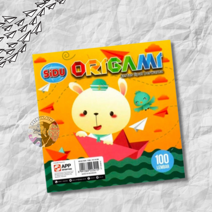 [PAK] KERTAS LIPAT SIDU POLOS 16 X 16 ISI 100 LEMBAR / ORIGAMI | Lazada ...