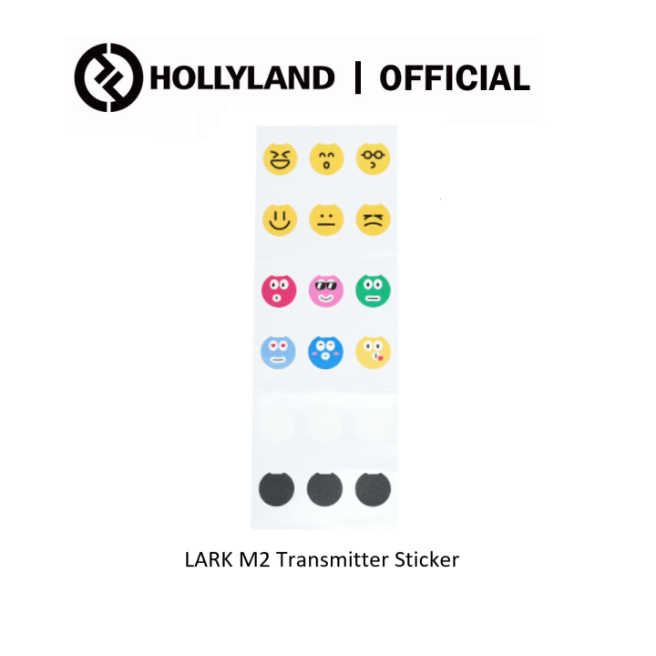 Hollyland LARK M2 Sticker for Wireless Microphone Tansmitter | Lazada PH