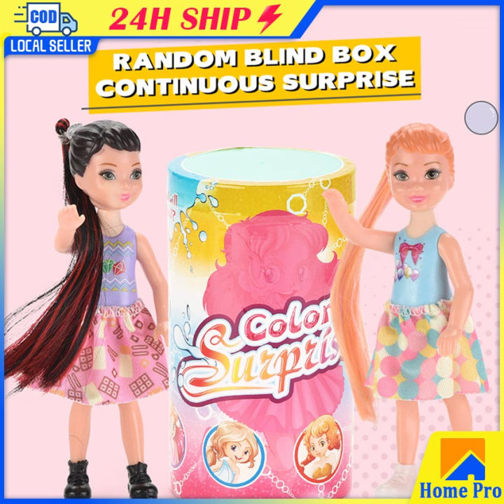 Color Reveal Doll Water Reveals Blind Box Doll Color Change Barbie ...