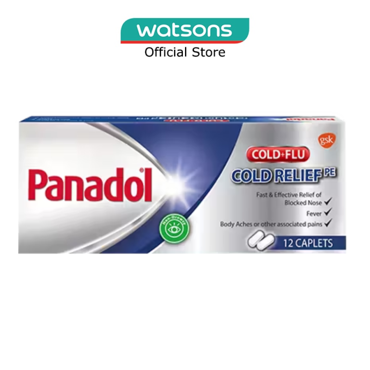 PANADOL Cold + Flu Cold Caplet Non Drowsy (Cold Relief PE) 12s | Lazada ...