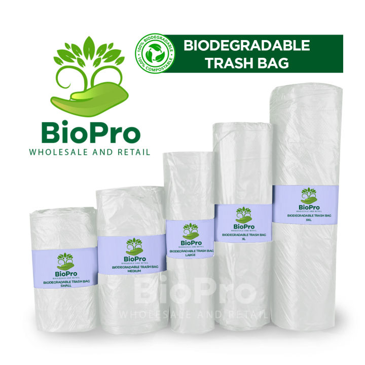 Trash Bag Garbage Bag Biodegradable Bag Clear Small/Medium/Large/XL/XXL ...