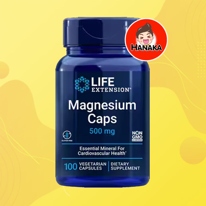 Life Extension Magnesium Caps 500 mg / 100 Capsules | Lazada.co.th