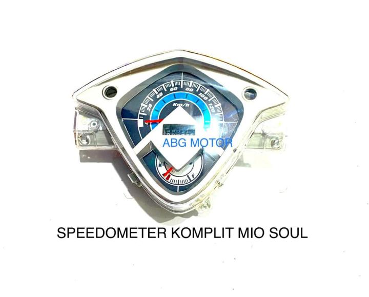 SPEEDOMETER SPEEDO SPIDO METER KILOMETER ASSY KOMPLIT YAMAHA MIO SOUL ...