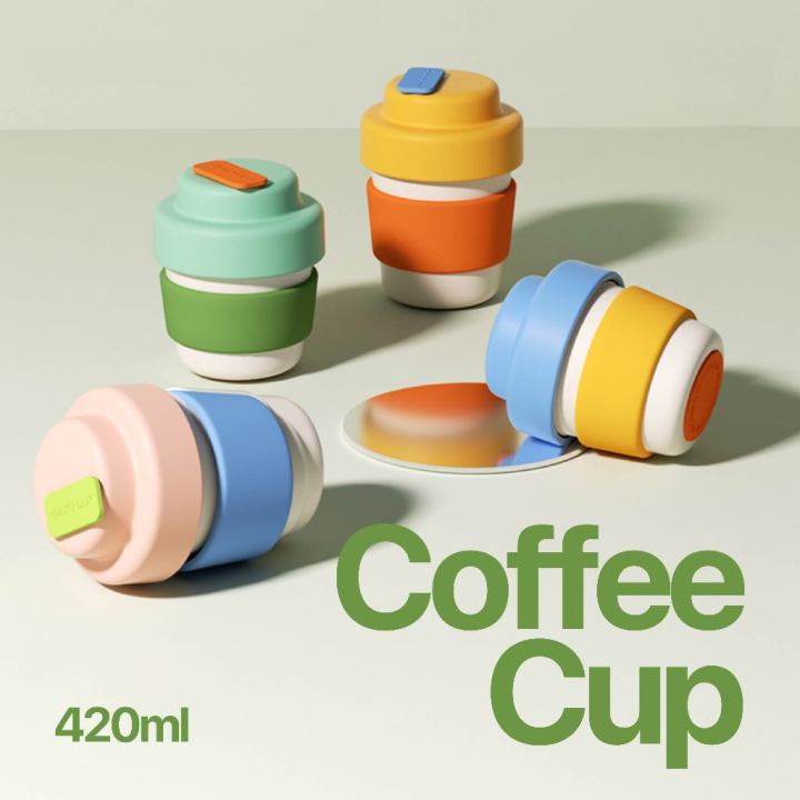 CHAKO LAB Coffee Cup Vacuum Thermos 420ml Chakolab | Lazada Indonesia