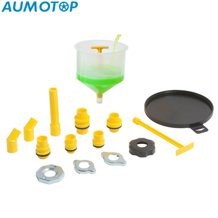 Transparent Funnel Kit with Multiple Adapters for Quick Coolant ...