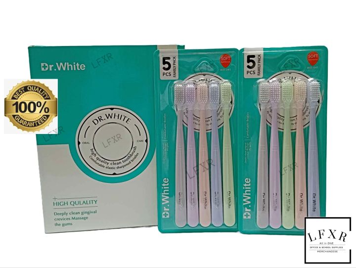 WD-041 Dr.White Toothbrush Soft and High Quality | Lazada PH