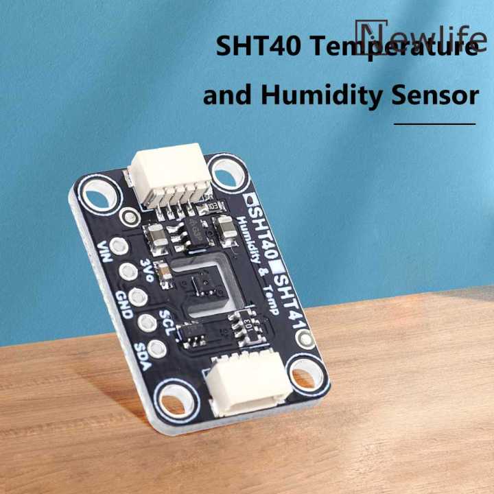SHT40 Temperature and Humidity Sensor Breakout I2C Interface Digital Output Sensor Module 3.3V ...