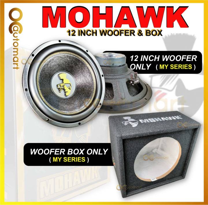 Mohawk MY Series 12" Woofer with woofer box 12 inch Subwoofer 250Watt ...