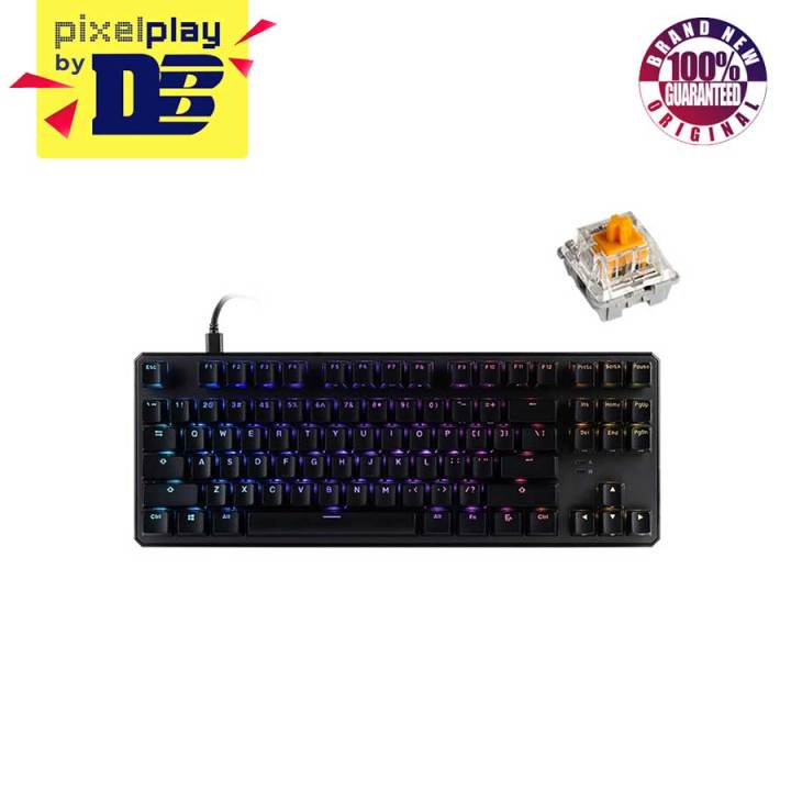 Tecware Phantom+ 87-Keys RGB Wired Mechanical Keyboard (Pre-Lubed ...