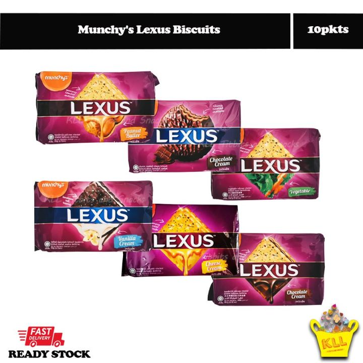 Munchy's Lexus Biscuits (Individually Pack) - 10 sachets | Lazada
