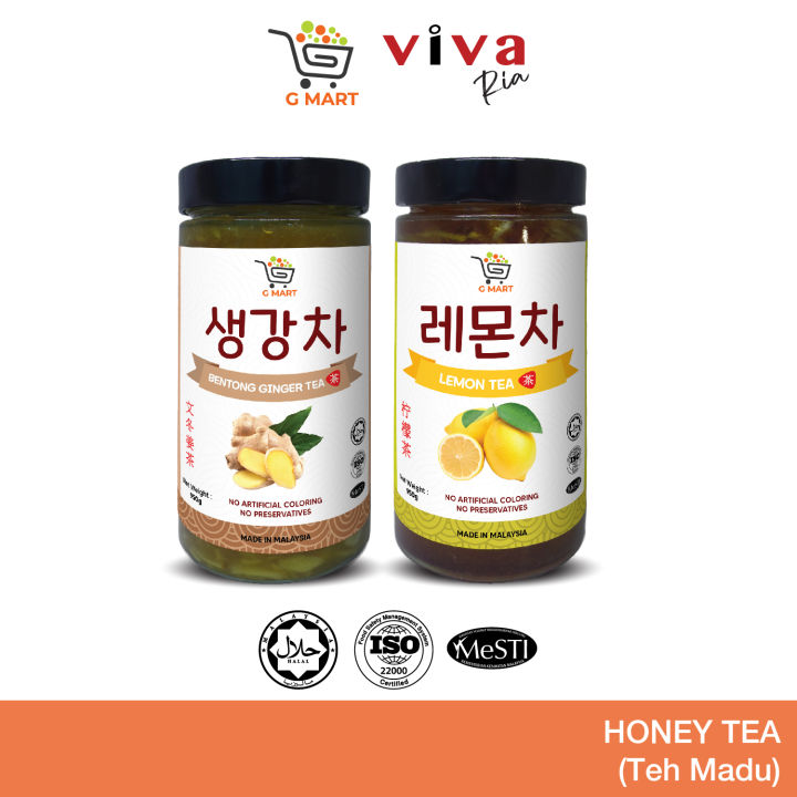 G Mart Honey Fruit Tea Korean Recipe Assorted Flavors Teh Madu Buah ...