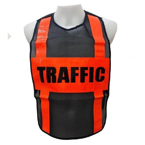Hi-Viz Reflective TRAFFIC VEST Road Safety Mesh One Size Fits Most ...