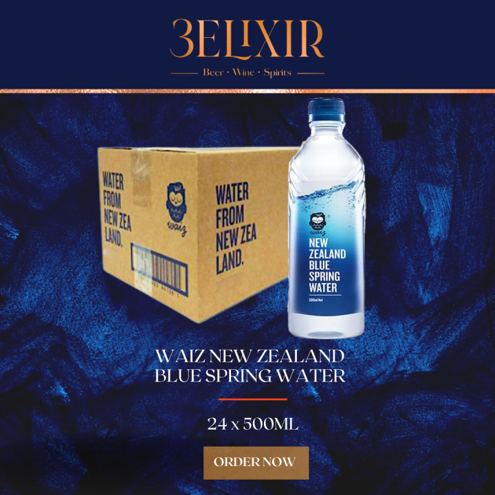 Waiz New Zealand Blue Spring Water (330ML, 500ML, 1000ML) | Lazada ...