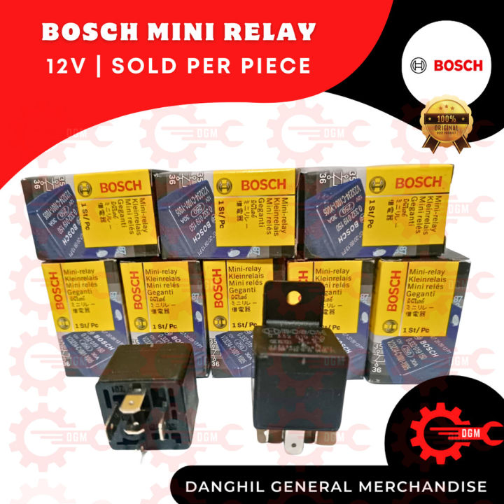 BOSCH Mini Relay 12V (Sold per Piece) | Lazada PH